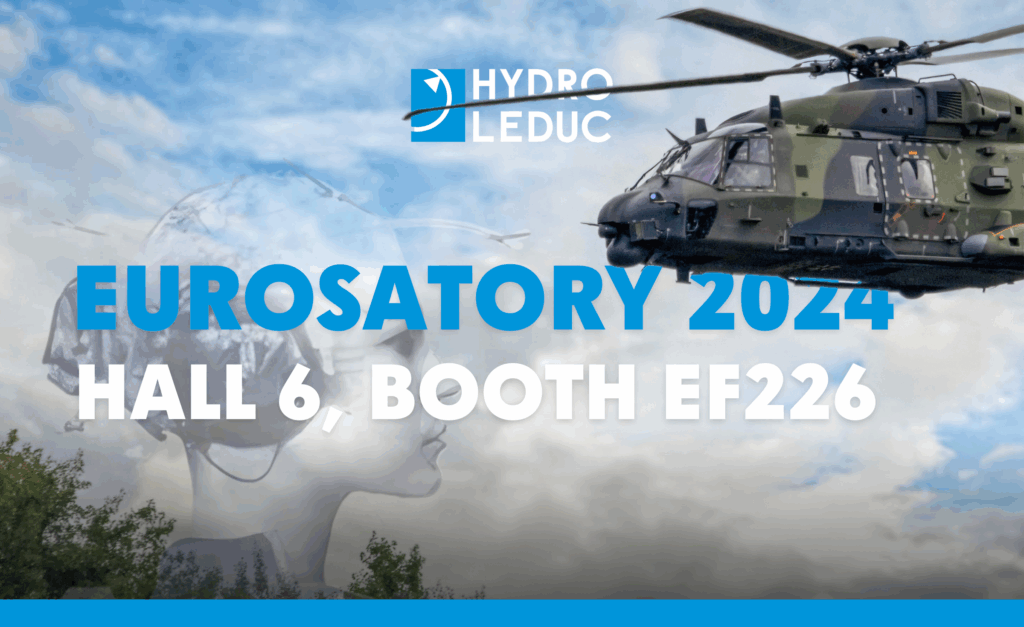 Hydro Leduc at Eurosatory 2024, Hall 6, Booth EF226 - HYDRO LEDUC